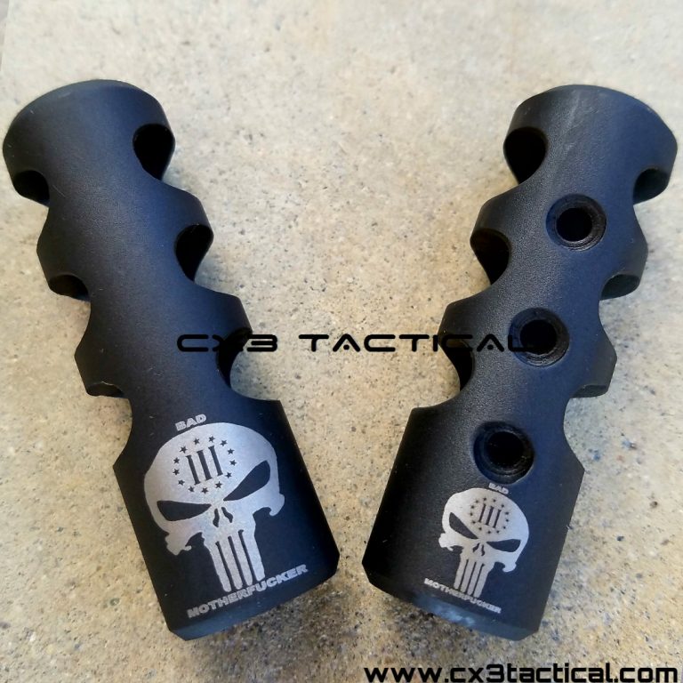 .300 AAC Blackout Muzzle Brake Can Compensator 5/8-24 3% Flag With ...