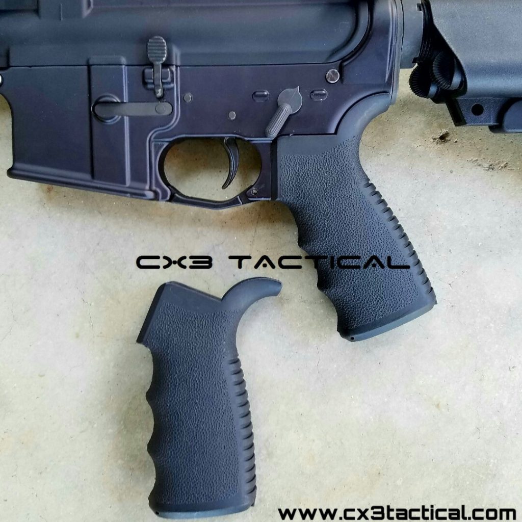 Tactical Pistol Grip Ergonomic Rifle Grip Stippled Storage Compartment ...