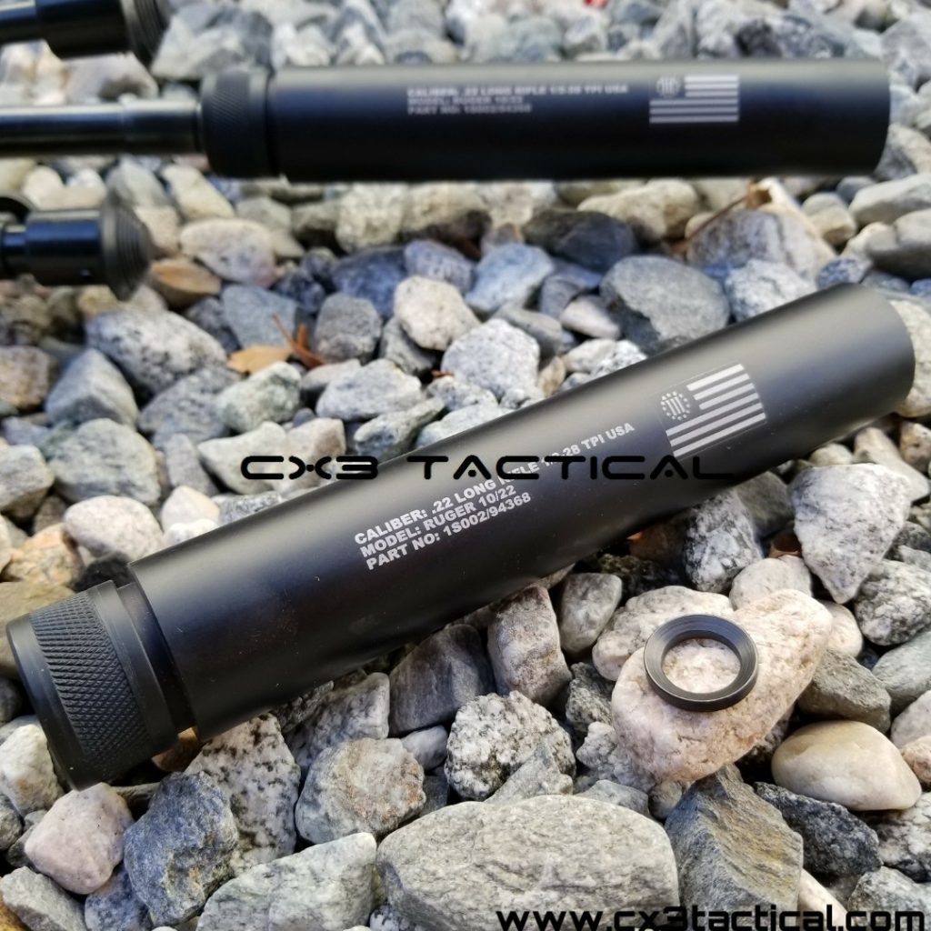 Ruger 10/22 1022 Ruger Takedown Muzzle Brake Can Compensator 1/2-28 ...