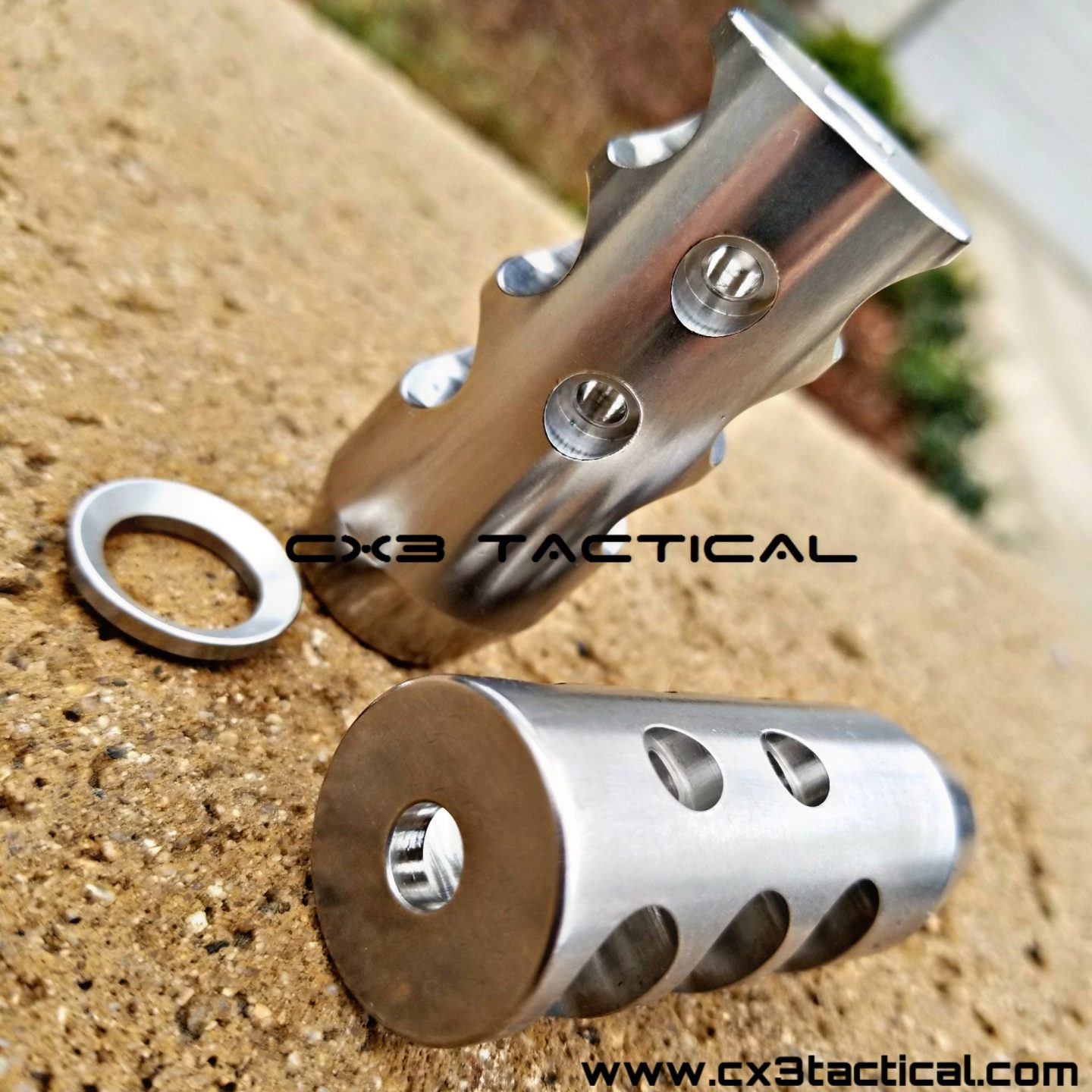 Ruger 10/22 Stainless Steel Muzzle Brake Compensator Ruger 1022 Charger ...