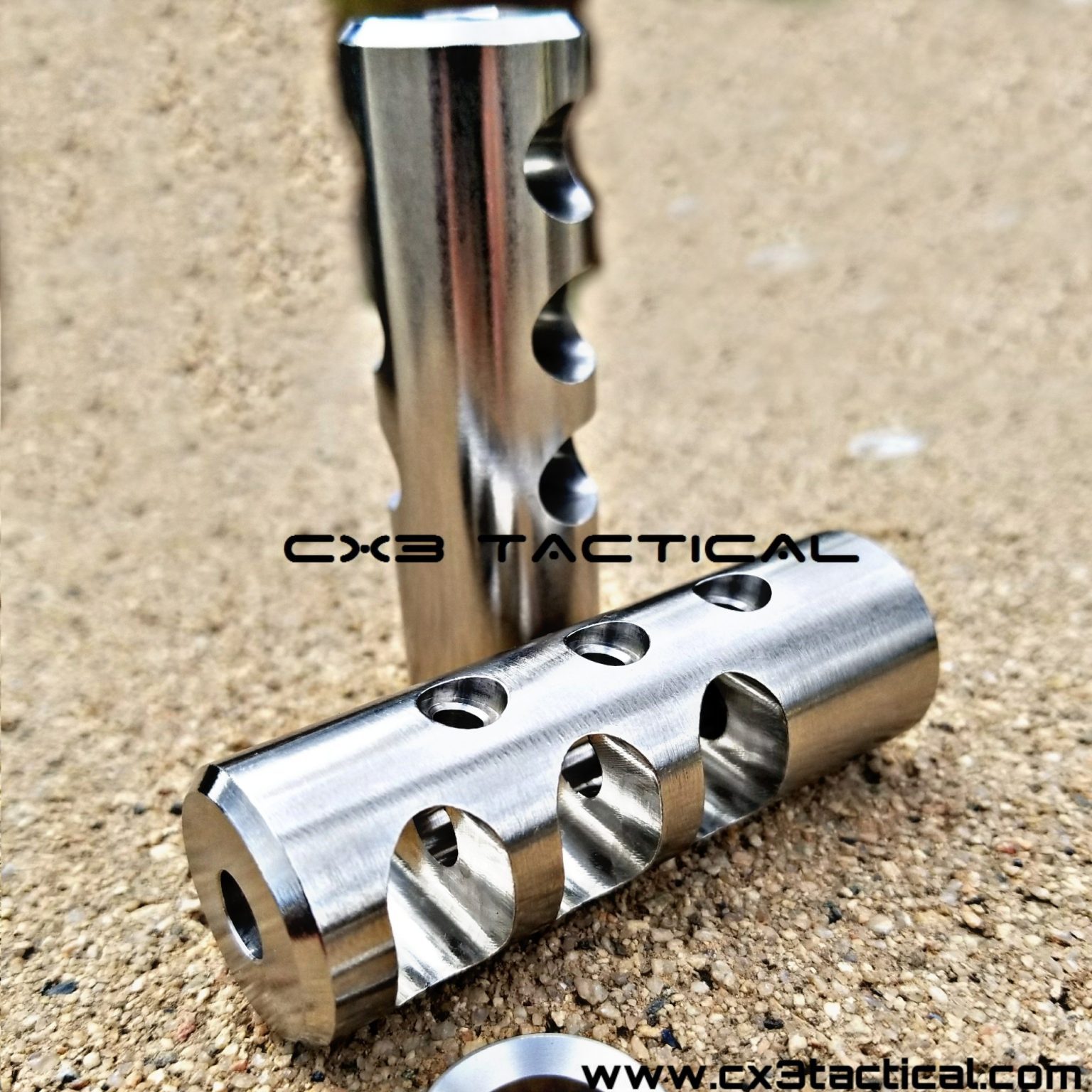 Ruger 10/22 Stainless Steel Muzzle Brake Compensator Ruger Charger ...