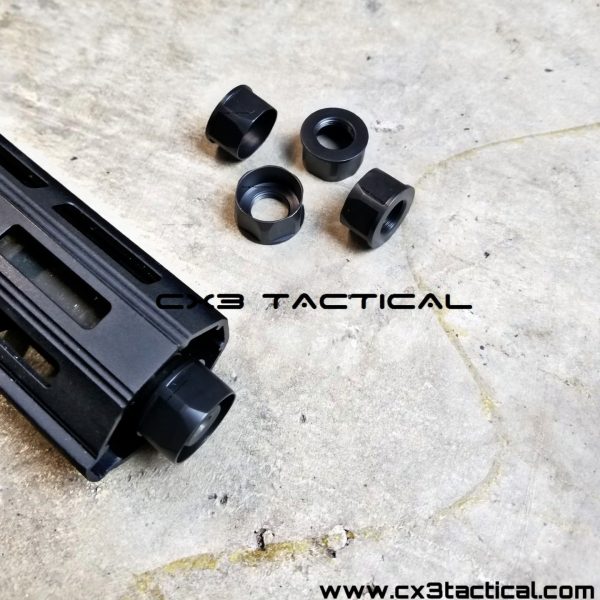 .308 Thread Protector With Crush Washer Nut Muzzle Thread Protector 7. ...