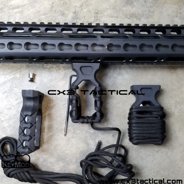Keymod Grip Paracord Survival Foregrip For Key Mod Handguard Quadrail ...
