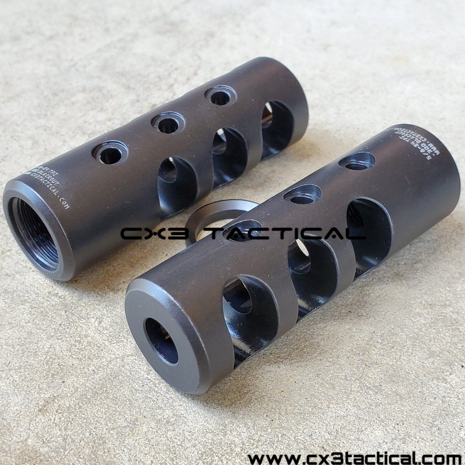 .300 Blackout Muzzle Brake Compensator Comp 5/8-24 TPI 5/8x24 Crush ...