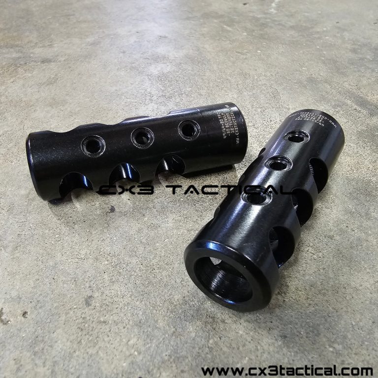.50 Beowulf Muzzle Brake Compensator Comp 49/64-20 TPI 49/64x20 Crush ...