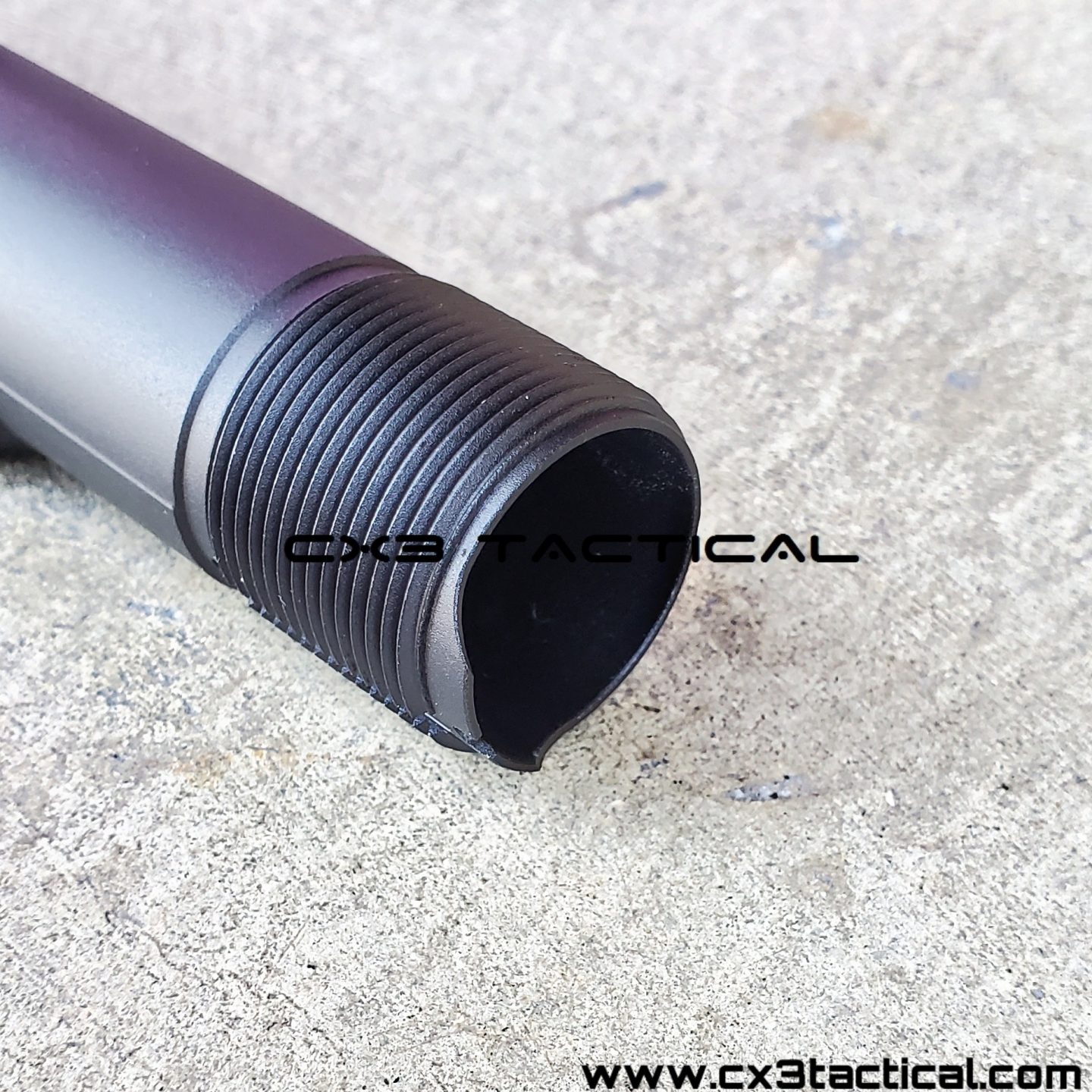 AR15 Milspec Buffer Tube T6-6061 6 Position - CX3TACTICAL™