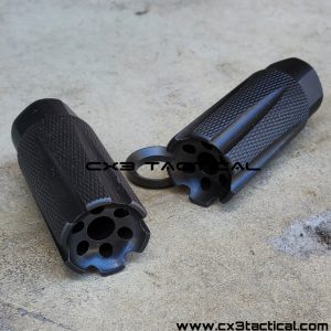 .300 AAC Blackout Linear Compensator Knurled Muzzle Brake Comp 5/8-24 ...
