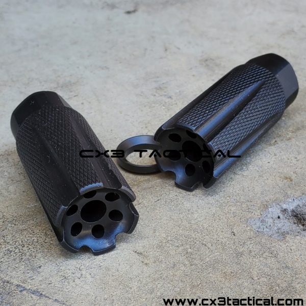 .300 AAC Blackout Linear Compensator Knurled Muzzle Brake Comp 5/8-24 ...