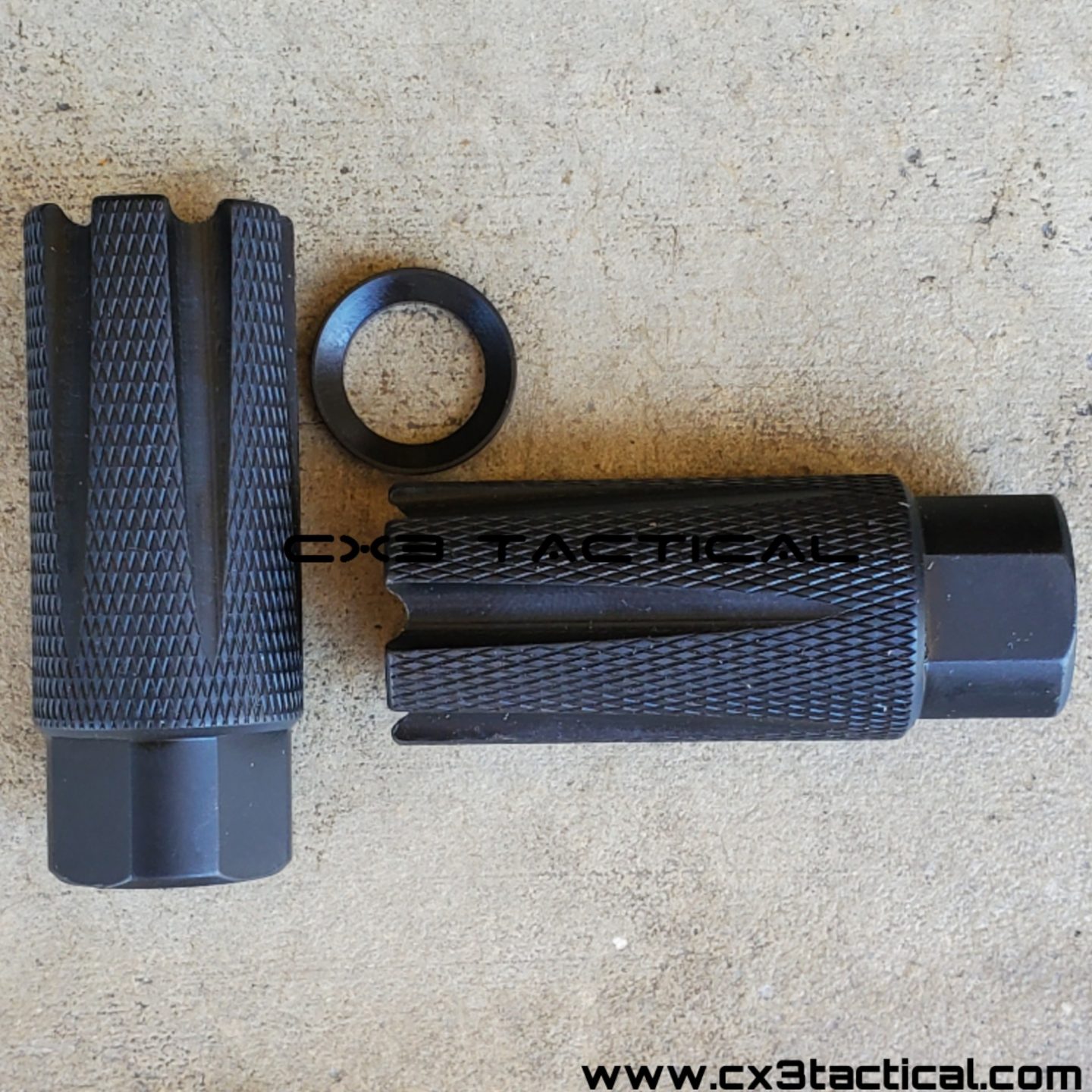 .300 AAC Blackout Linear Compensator Knurled Muzzle Brake Comp 5/8-24 ...