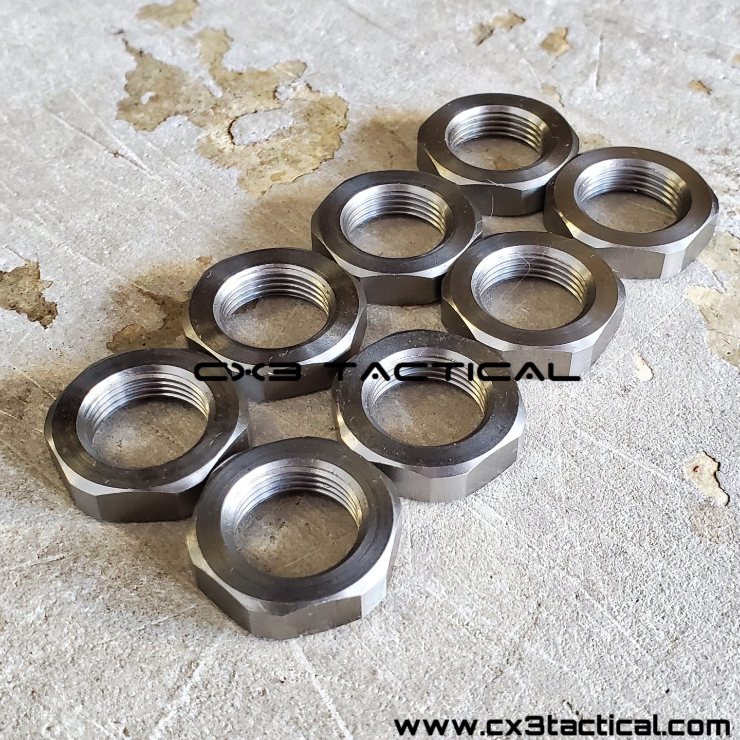 Threaded Jam Nuts/Crush Washers Archives - CX3TACTICAL™