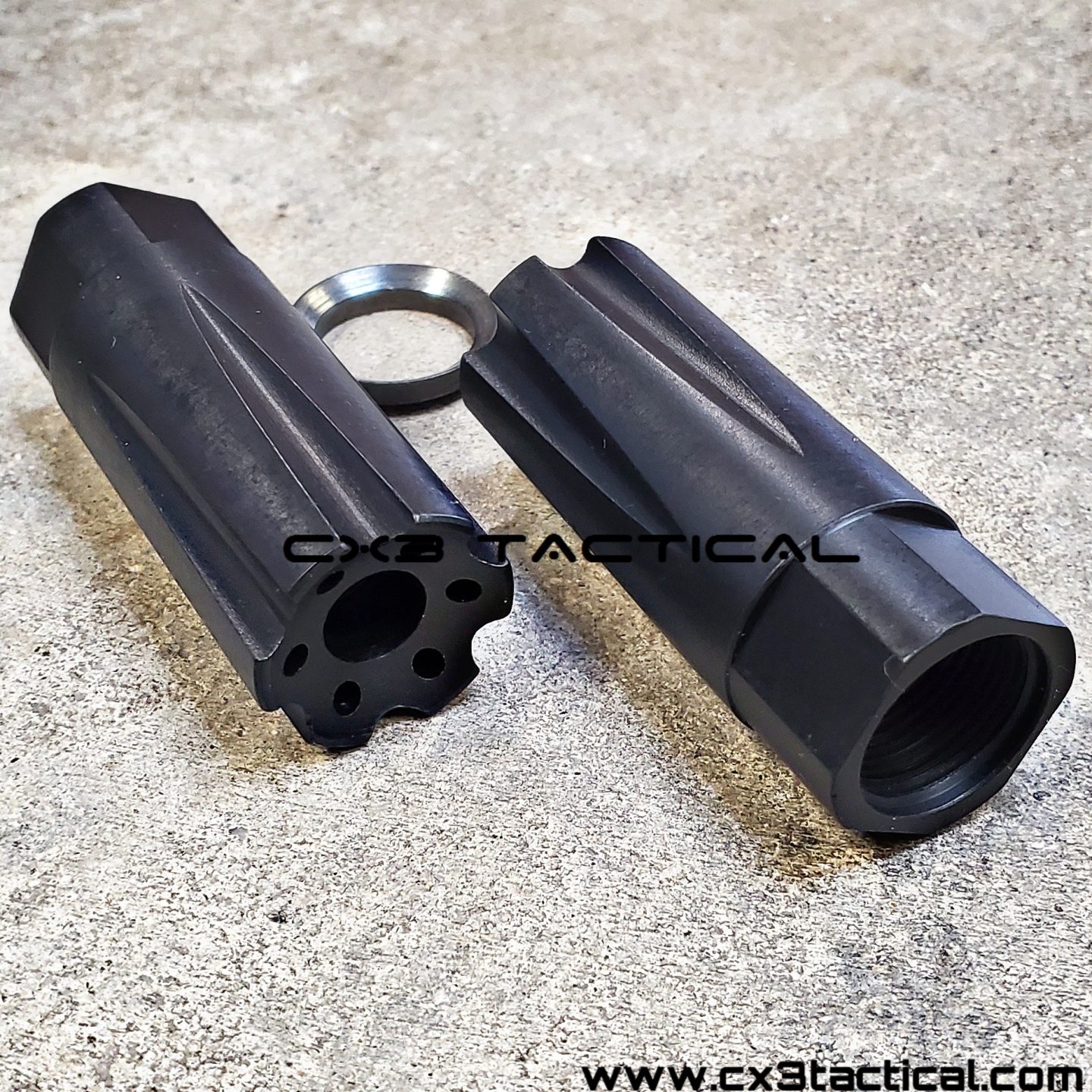 .300 AAC Blackout Linear Compensator Muzzle Brake Smooth Finish 5/8-24 ...