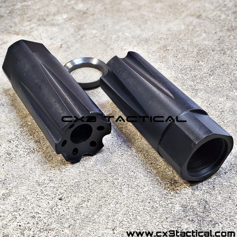 .300 AAC Blackout Linear Compensator Muzzle Brake Smooth Finish 5/8-24 ...