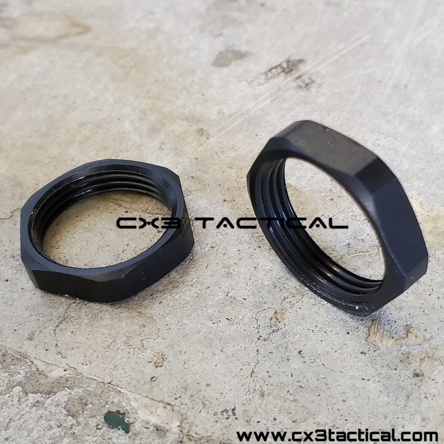 Jam Nut Washer For .50 Beowulf And 12.7x42 Muzzle Brake Compensator 1 ...