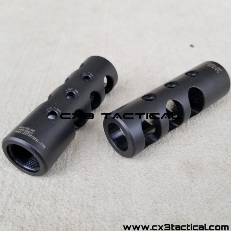 .458 Socom Muzzle Brake Compensator 5/8-32 TPI 458 SOCOM - CX3TACTICAL™