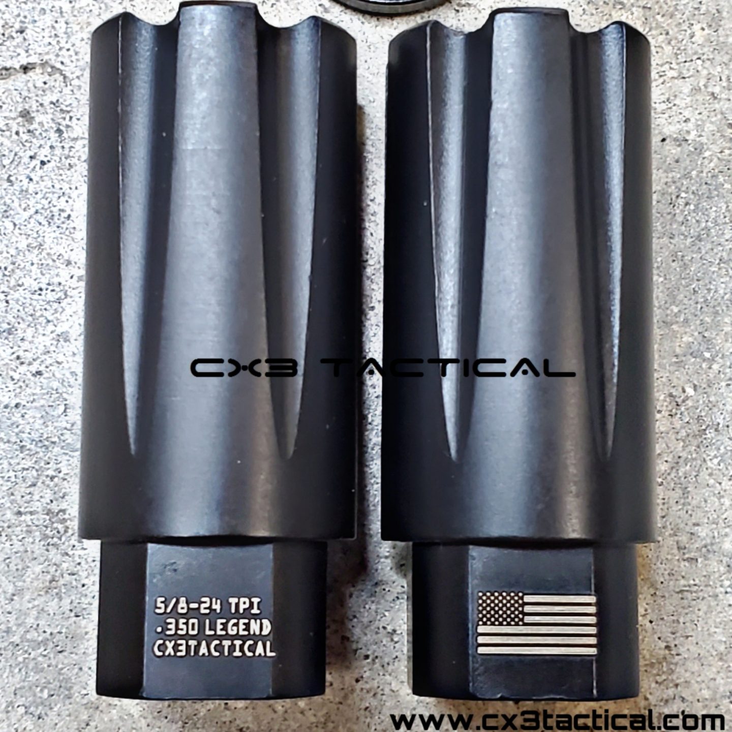 .350 Legend Linear Compensator Muzzle Brake 5/8-24 TPI 350 Legend ...