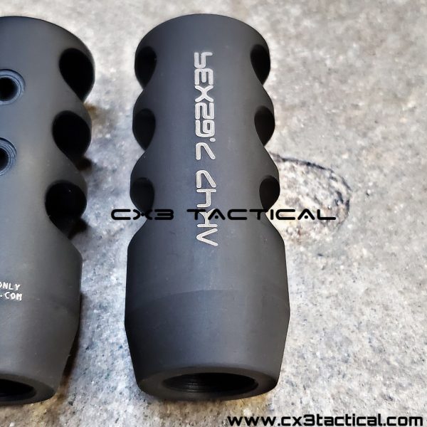 7.62x39 Muzzle Brake Compensator 14-1 LH TPI 14x1 Left Hand Thread AK ...