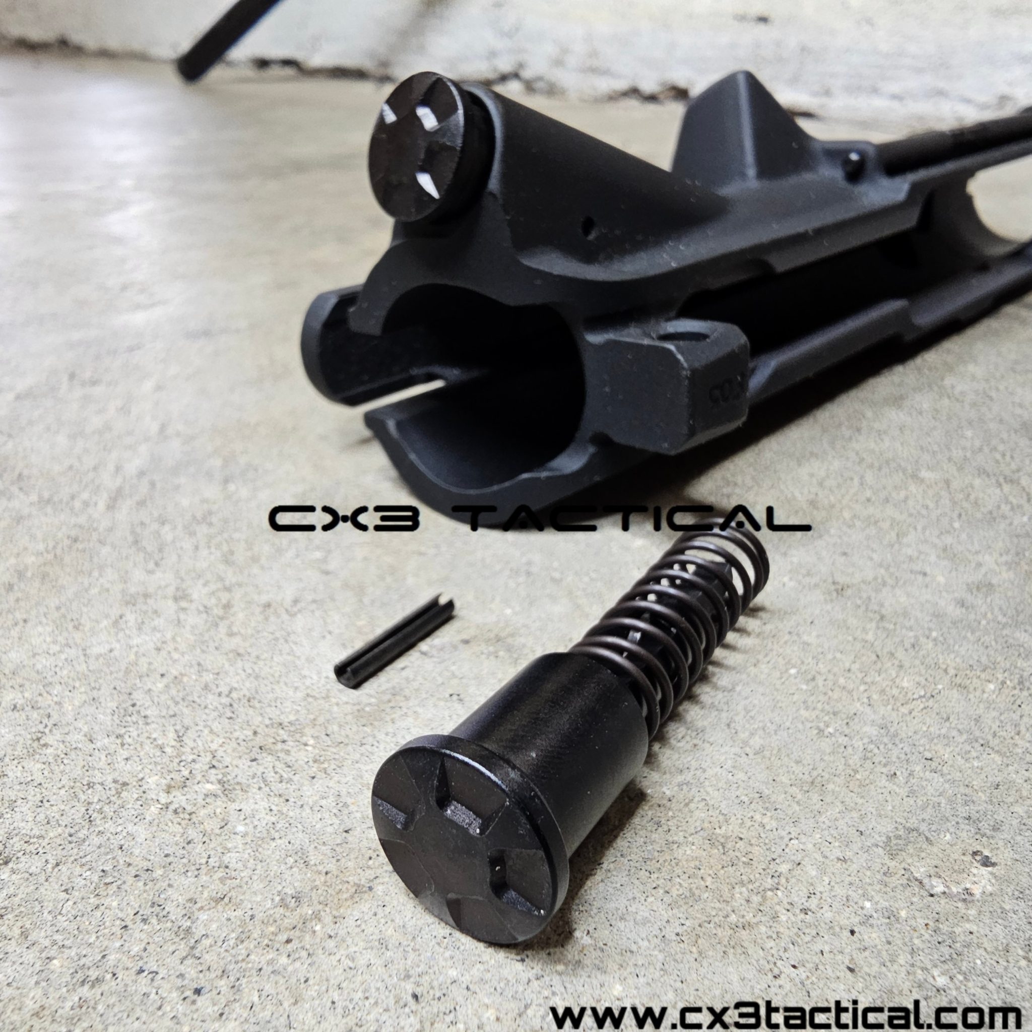 AR15 Forward Assist Assembly T6-6061 Billet Aluminum Black Anodized ...