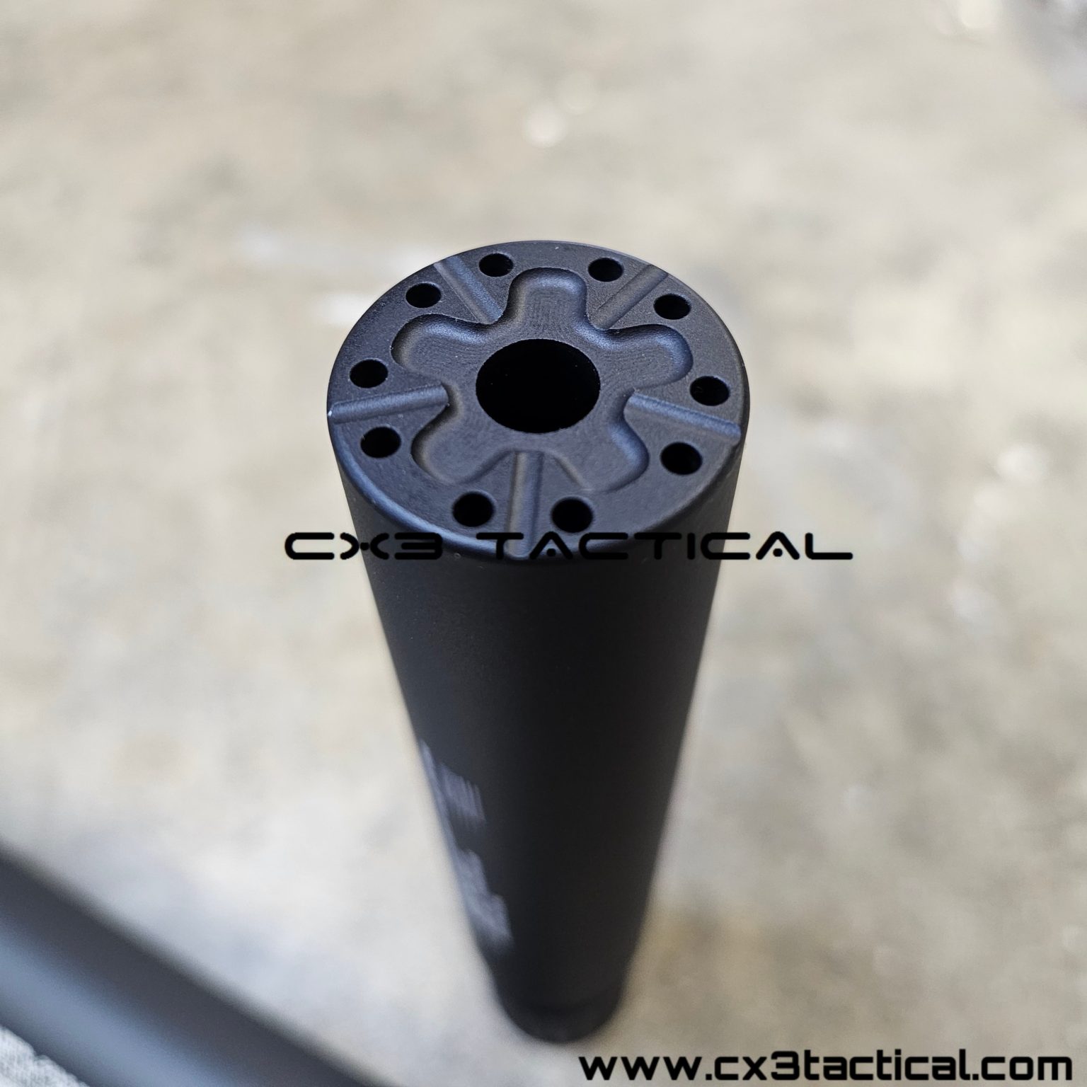 Muzzle Brake Compensator .223 5.56 1/2-28 T6 6061 Fake Suppressor ...