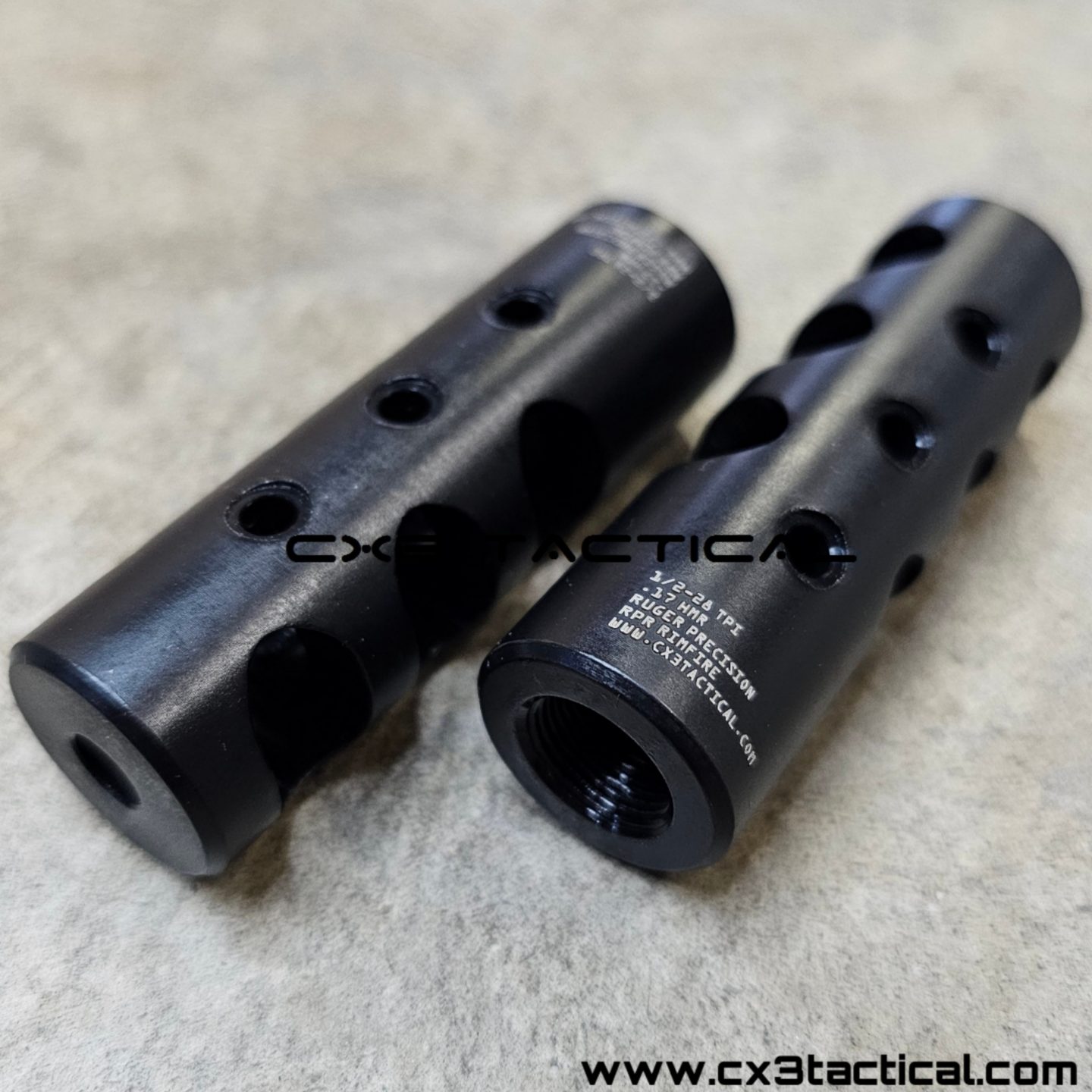 Ruger Precision Rimfire RPR .17 HMR Muzzle Brake Compensator .17HMR 1/2 ...