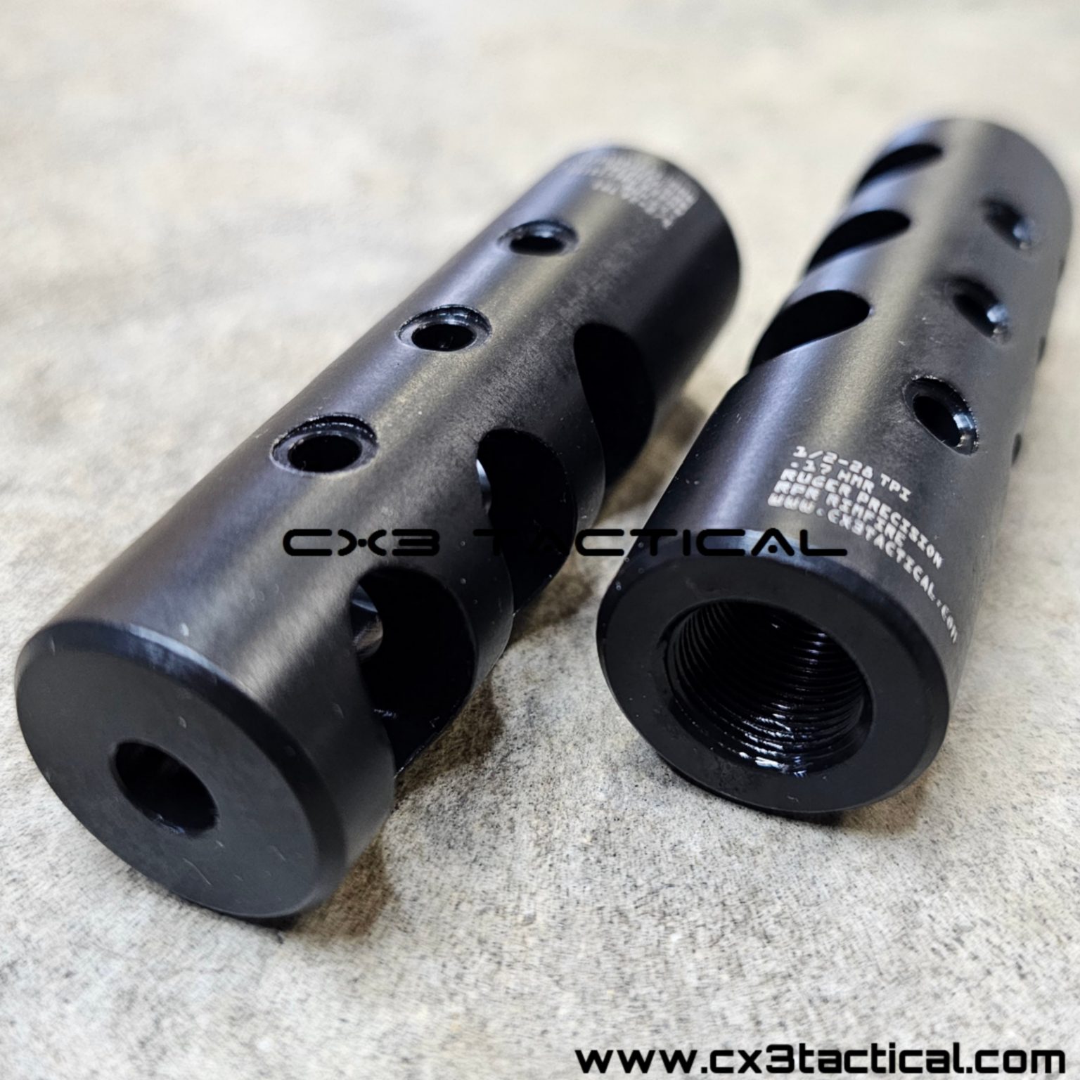 Ruger Precision Rimfire RPR .17 HMR Muzzle Brake Compensator .17HMR 1/2 ...