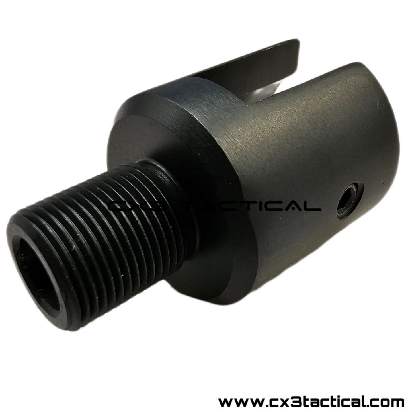 Ruger 10/22 Muzzle Brake Threaded Adapter For NON Threaded Ruger 10/22 ...